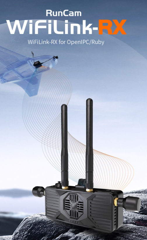 RunCam WiFiLink Digital HD Receiver (support OpenIPC and ruby System ...