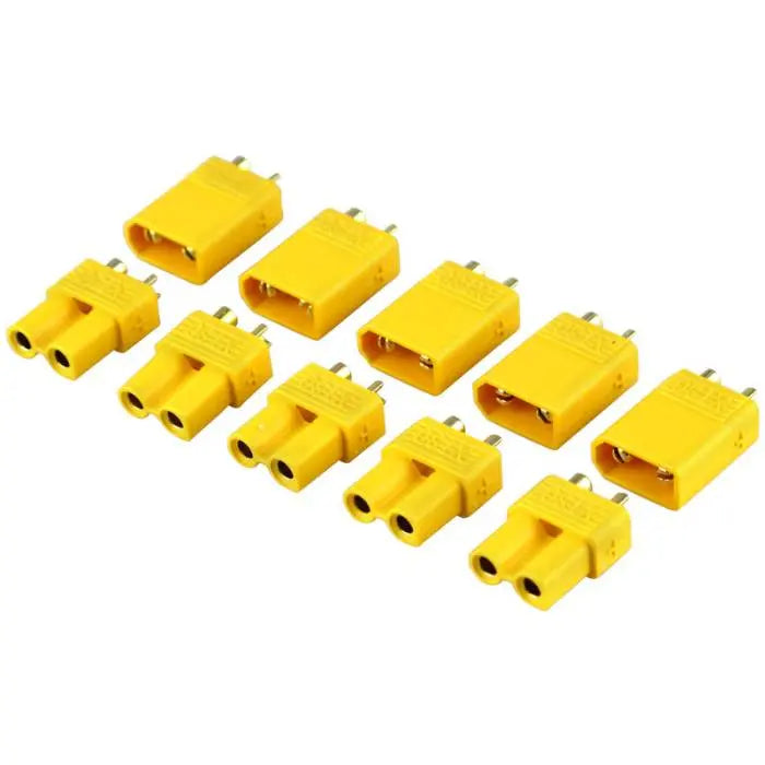 XT30 Male/Female Pair (5 Pairs) | Next FPV